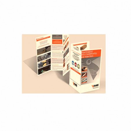 Dépliants personnalisés x1000