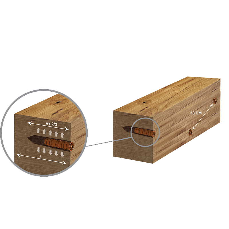 injecteurs Ø 6,5 sans tête L 21 MM par 1000